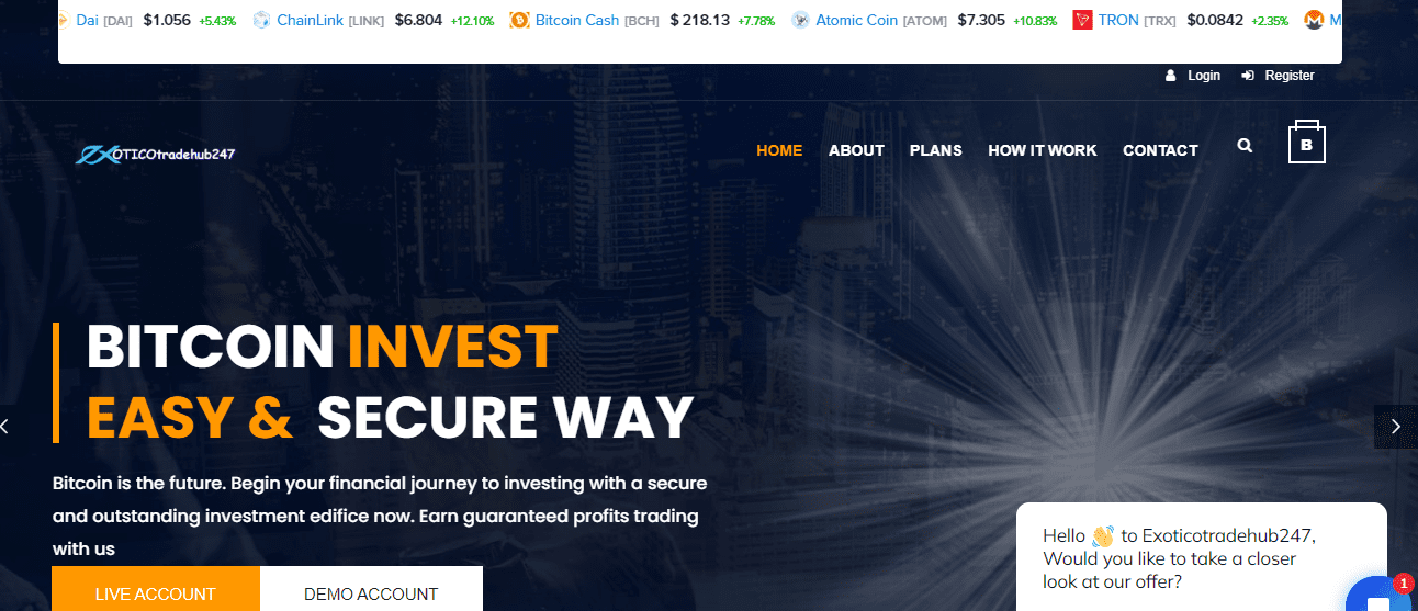 Exoticotradehub247 review 2023 | File A Scam complaint